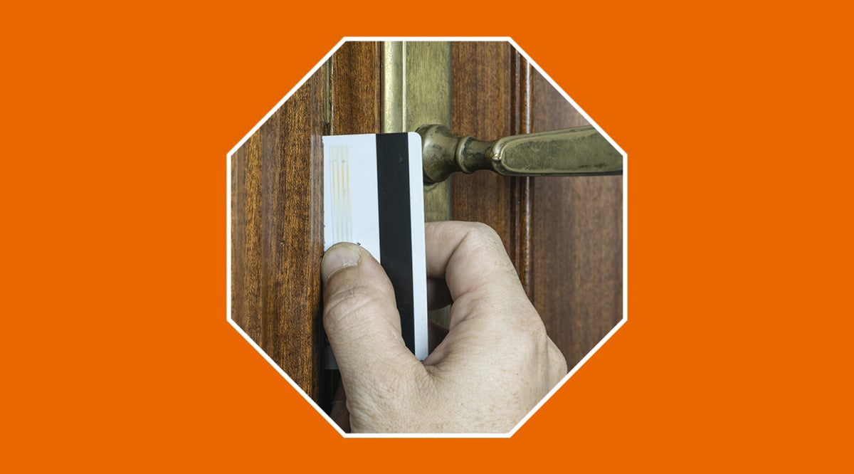 Evita robos en casa con el método del resbalón